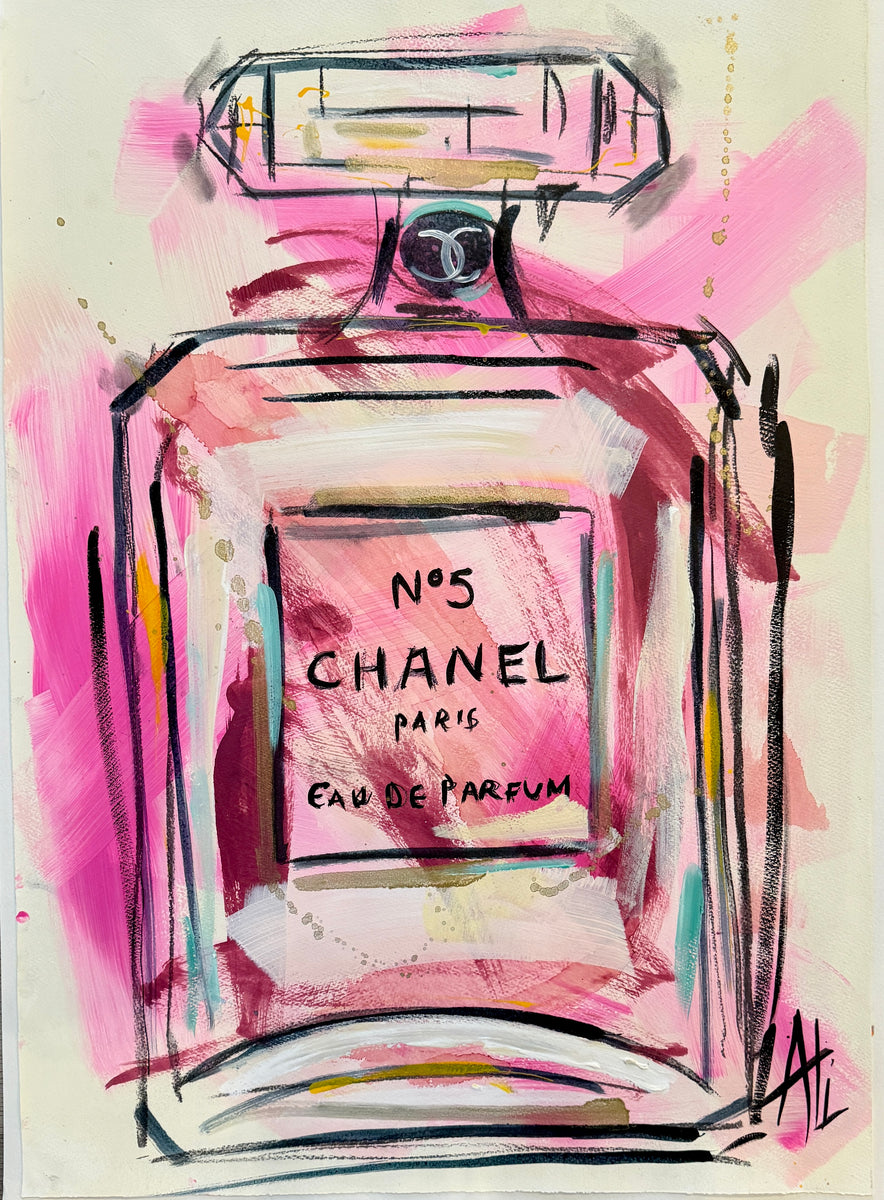 Chanel III Original Work on Paper by Ali Leja Art – alilejaart