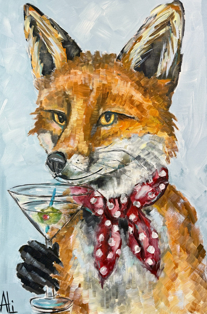 Sly & Dry Original Painting by Ali Leja Art – alilejaart